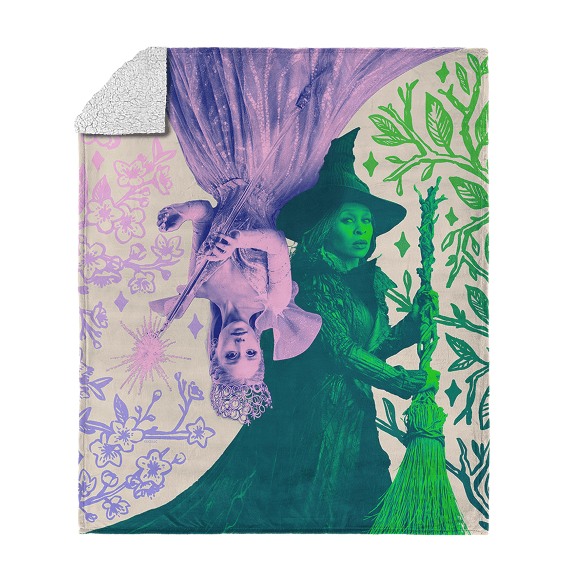 Click here for Northwest Wicked 2 Silk Touch Sherpa Throw Blanket prices