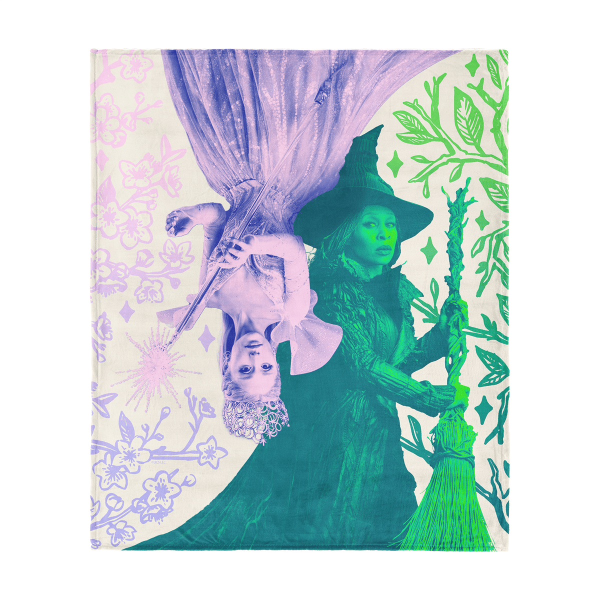 Click here for Northwest Wicked 2 Pink and Green Silk Touch Throw... prices