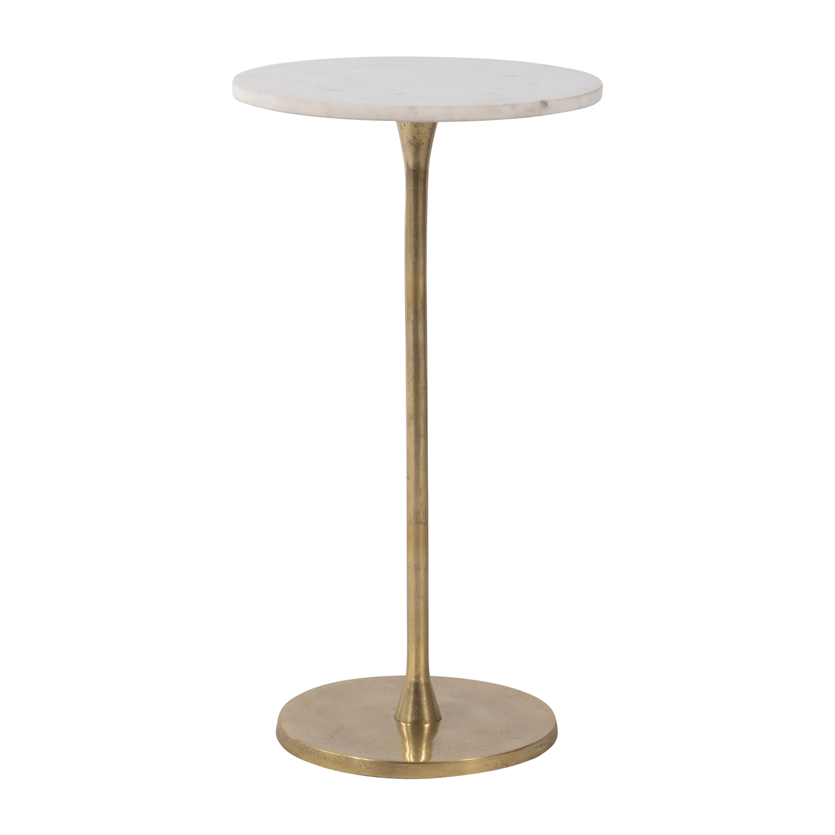 Click here for Sagebrook Home 24in. Gold Finish Round Accent Tabl... prices