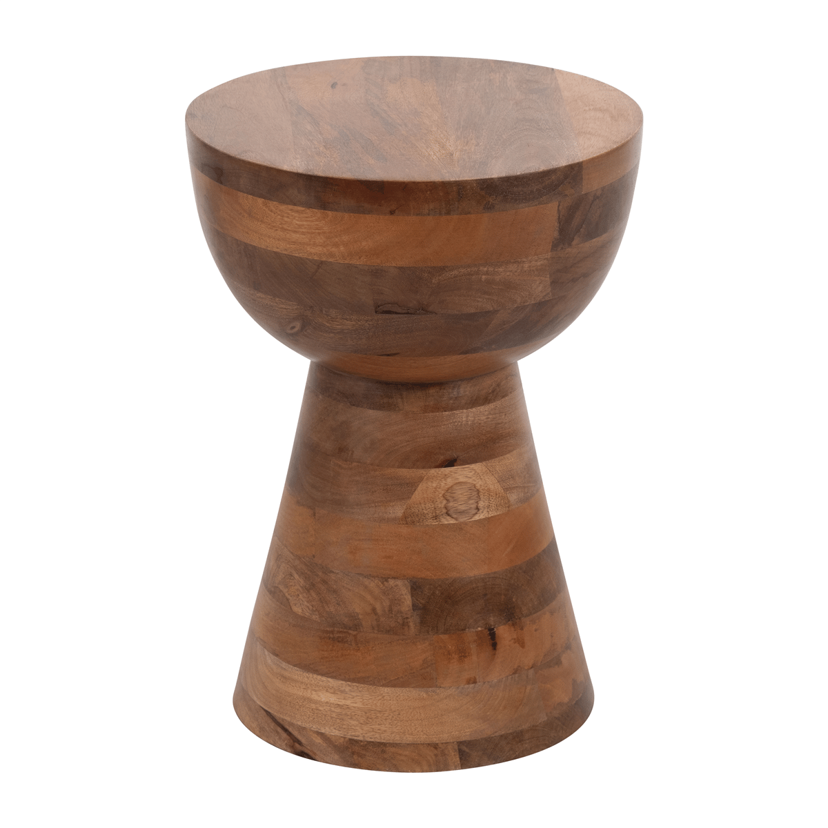 Click here for Sagebrook Home Mango Wood Round Top Accent Table prices