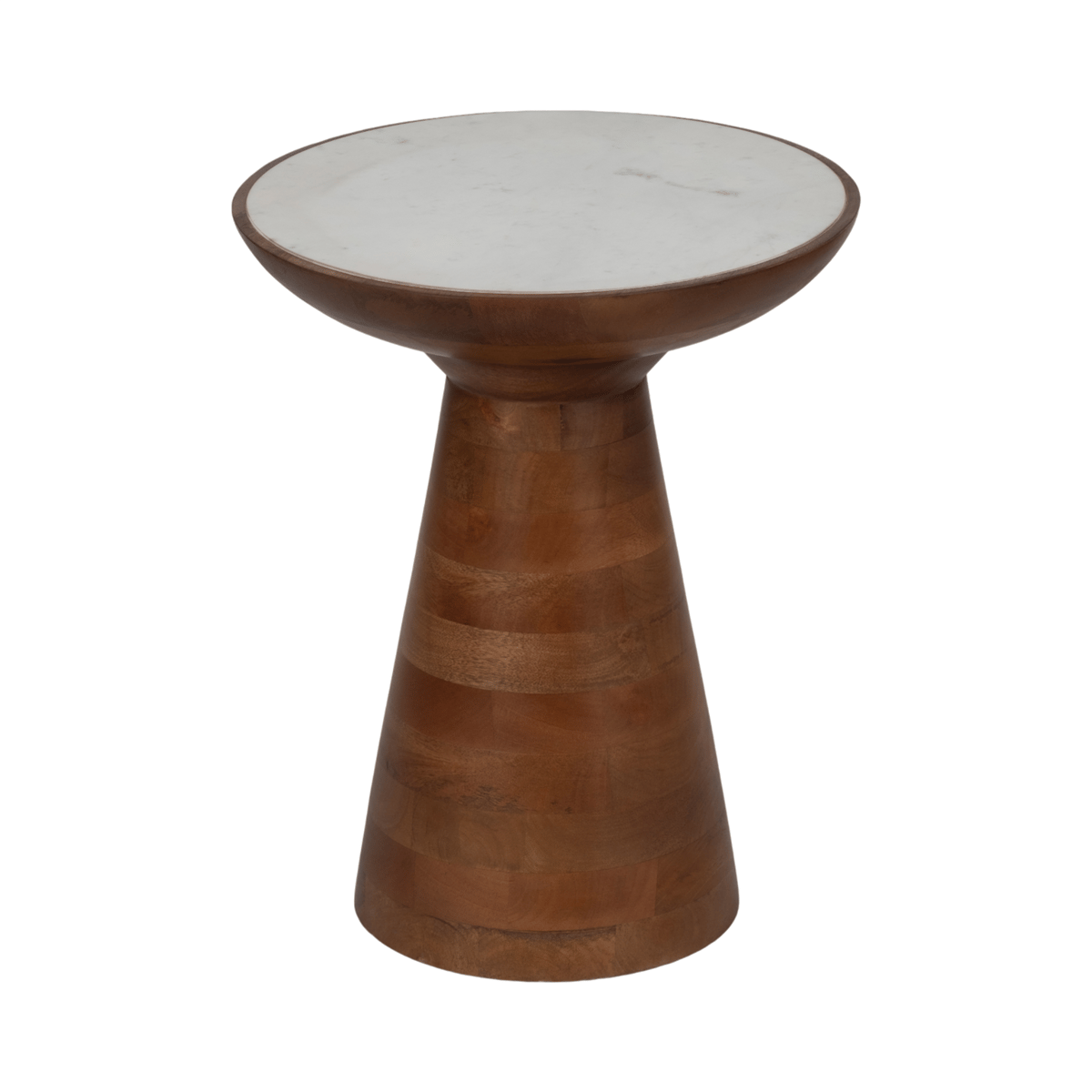 Click here for Sagebrook Home Conical Tapered Wood Base & Marble... prices