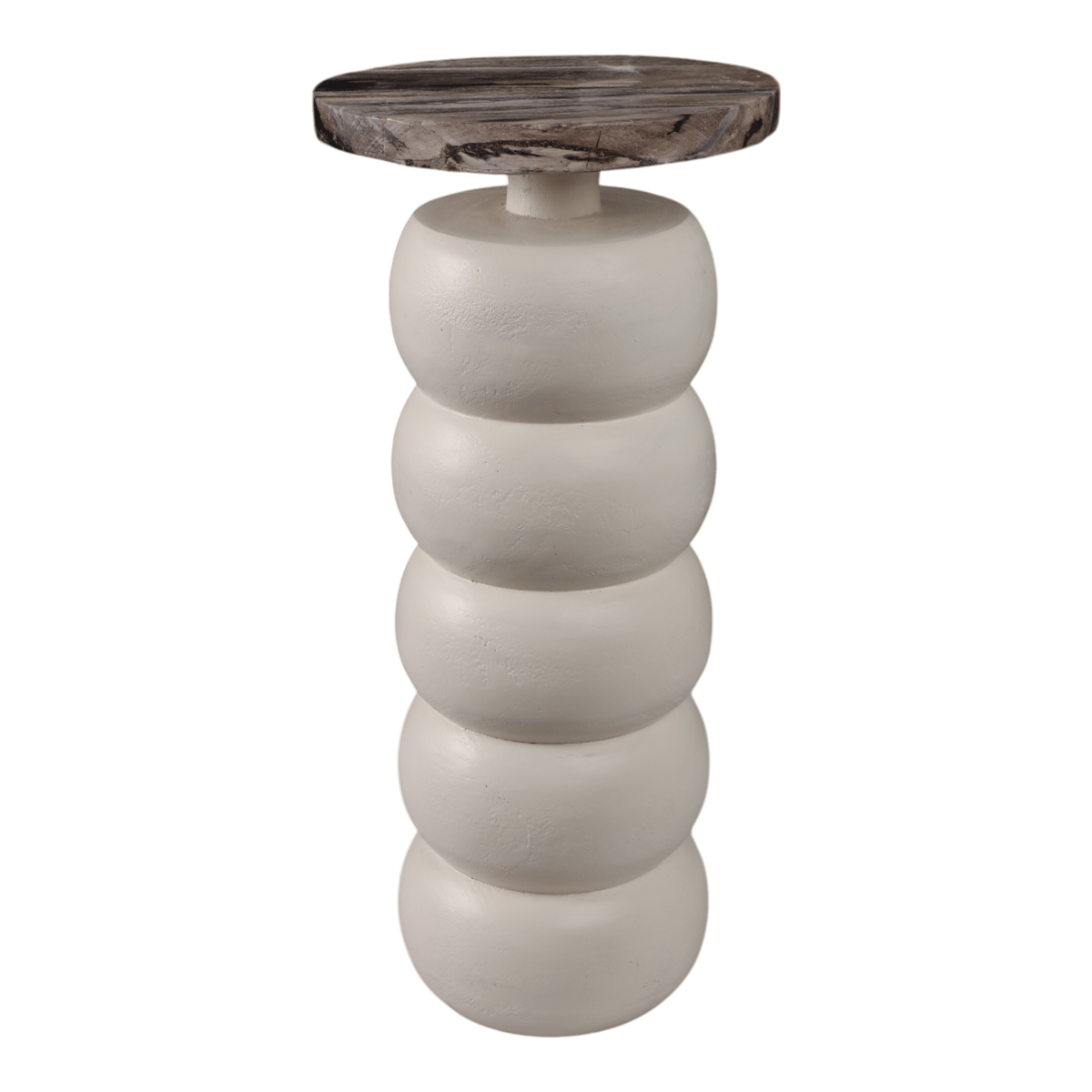 Click here for Sagebrook Home 22in. Stacked Ring Petrified Wood T... prices