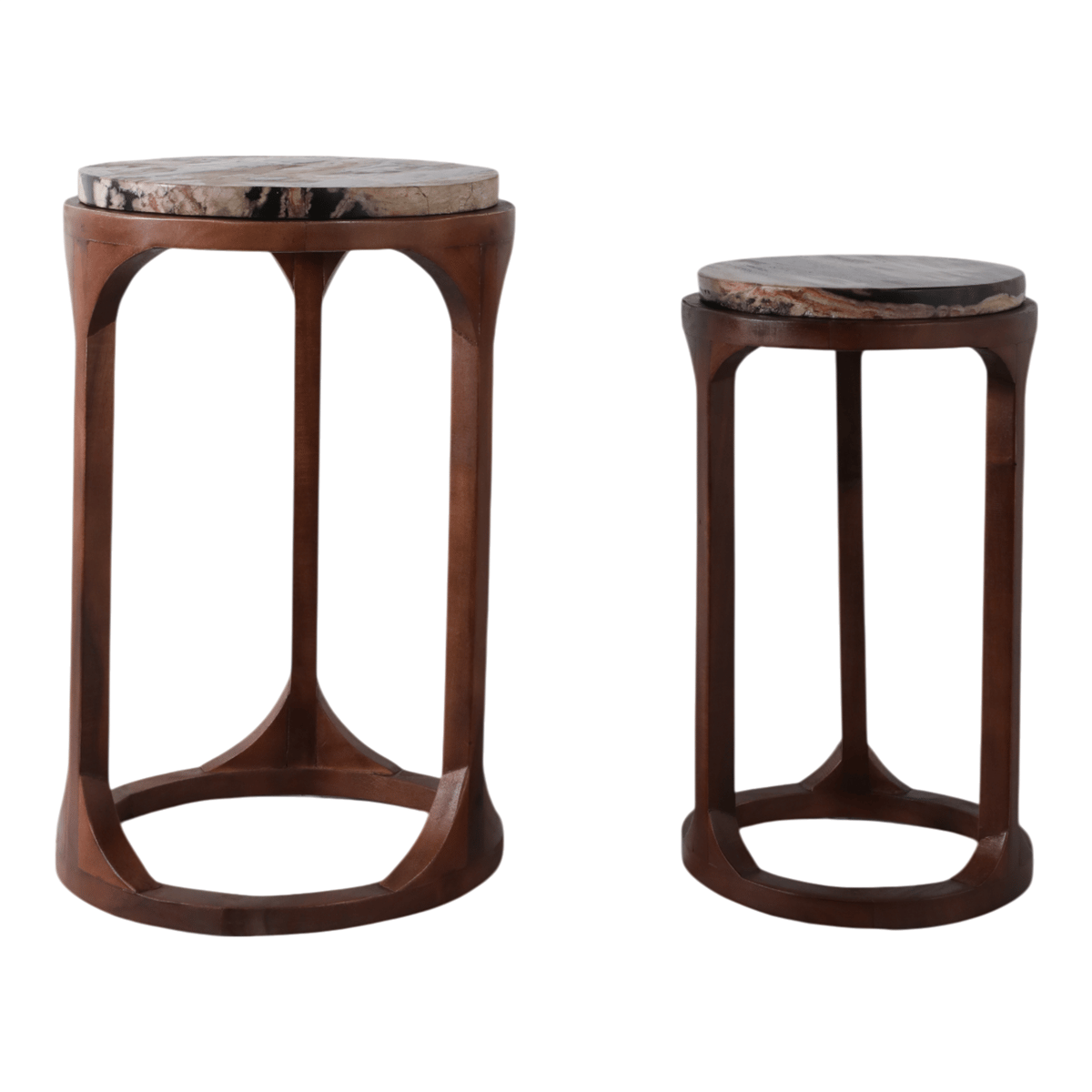 Click here for Sagebrook Home Petrified Wood Top Accent Tables -... prices