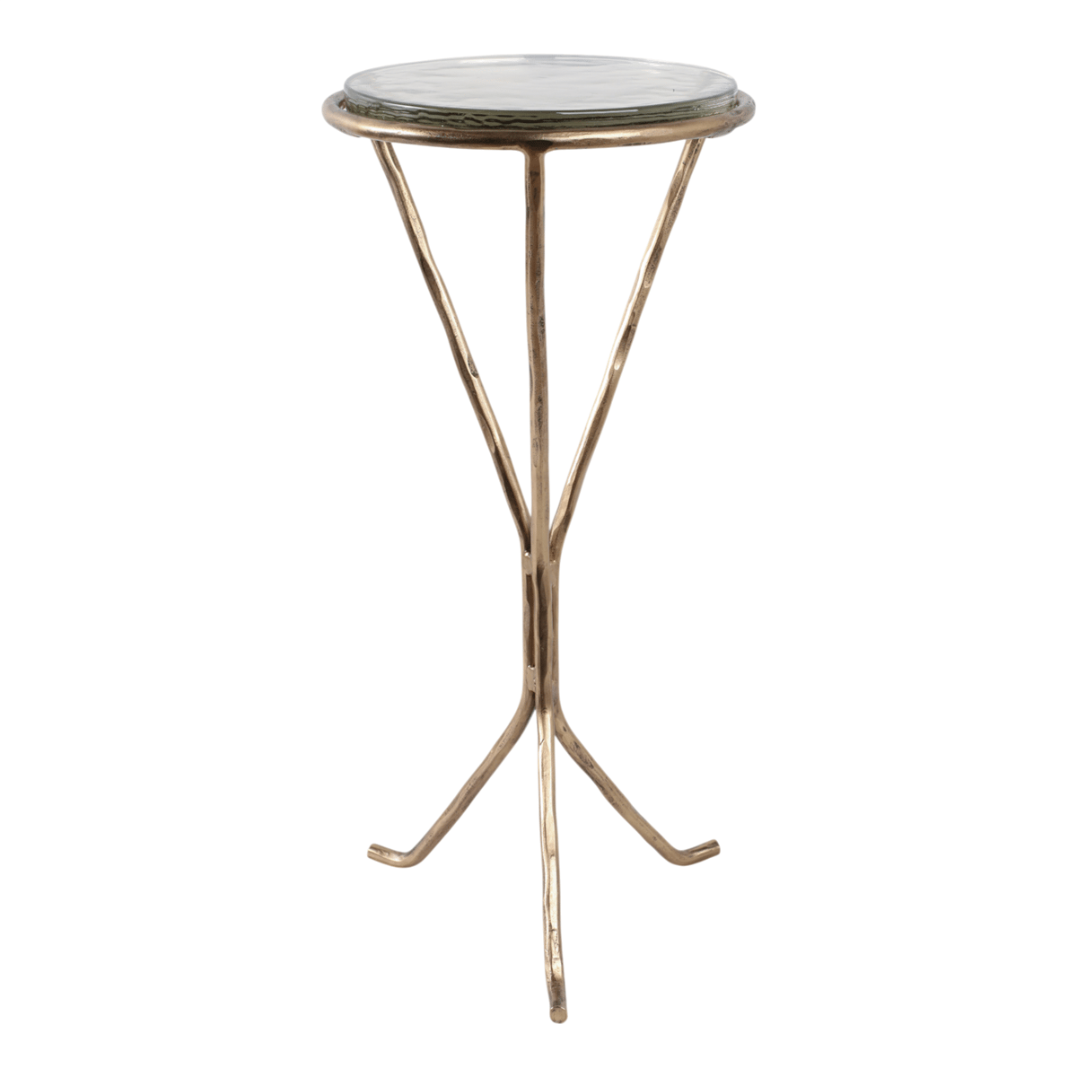 Click here for Sagebrook Home Gold Round Glass Top Tripod Accent... prices