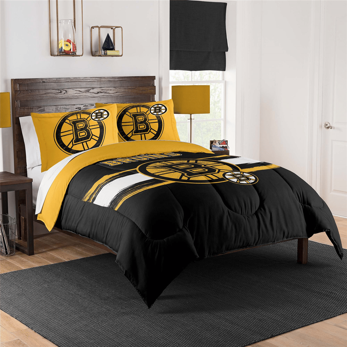 Click here for Sweet Home Collection NHL Boston Bruins Comforter... prices