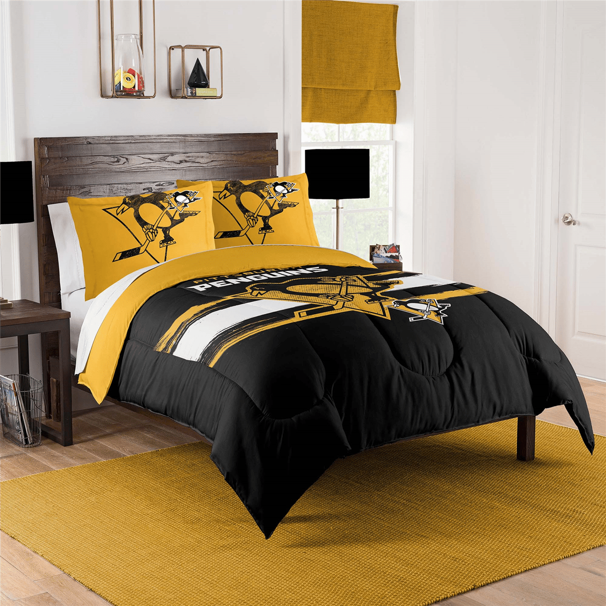Click here for Sweet Home Collection NHL Pittsburgh Penguins Comf... prices