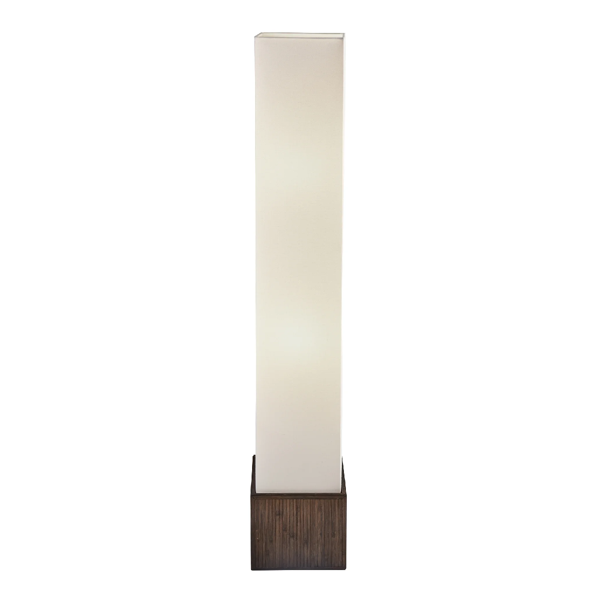 Click here for HomeRoots 50in. Two Light Column Floor Lamp w/ Fab... prices
