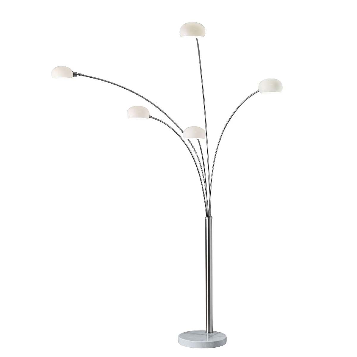 Click here for HomeRoots 86in. Steel Five Light Tree Floor Lamp w... prices