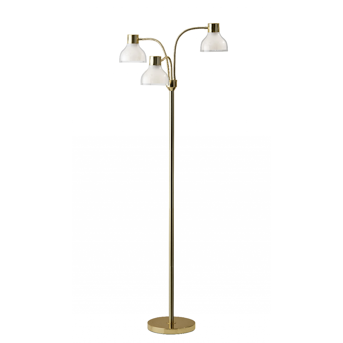Click here for HomeRoots 69in. Gold Three Light Tree Floor Lamp prices