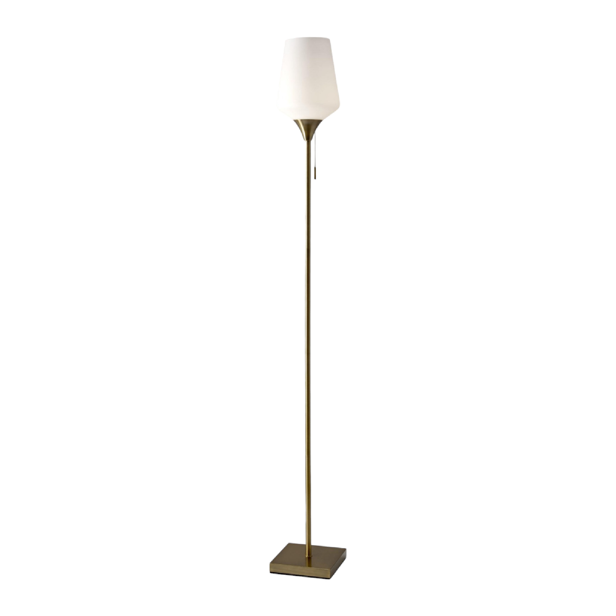 Click here for HomeRoots 71in. Brass Torchiere Floor Lamp w/ Glas... prices