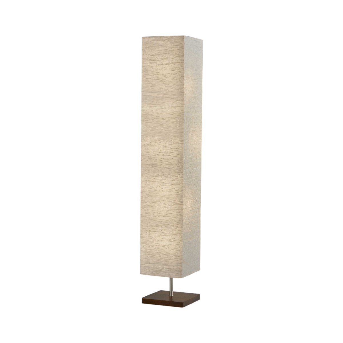 Click here for HomeRoots 57in. Brown & White Two Light Column Flo... prices