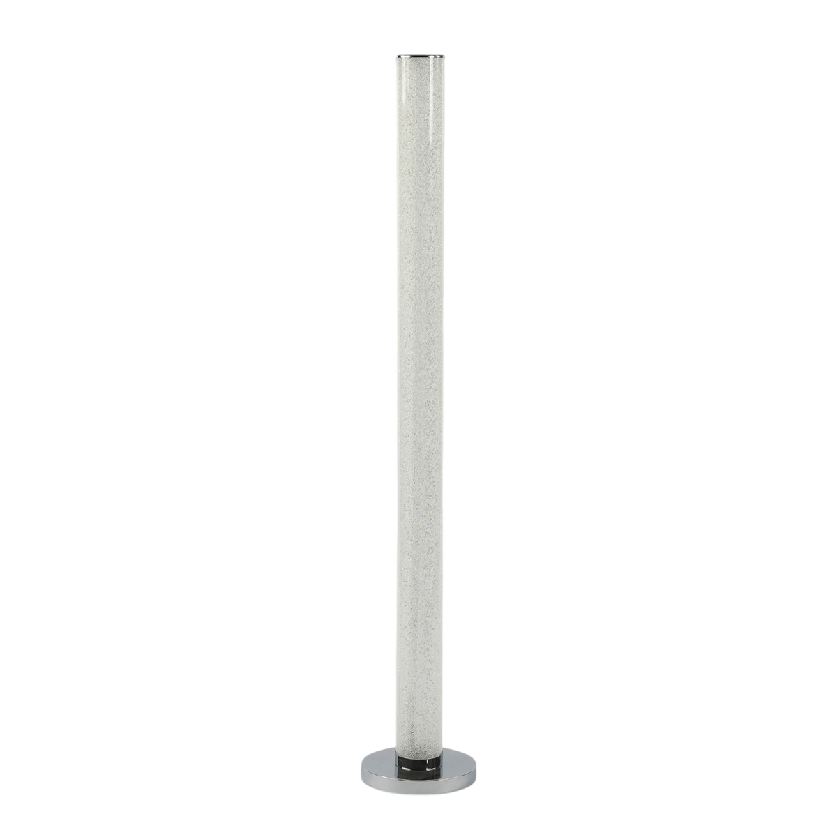 Click here for HomeRoots 49in. White Metal LED Column Floor Lamp prices