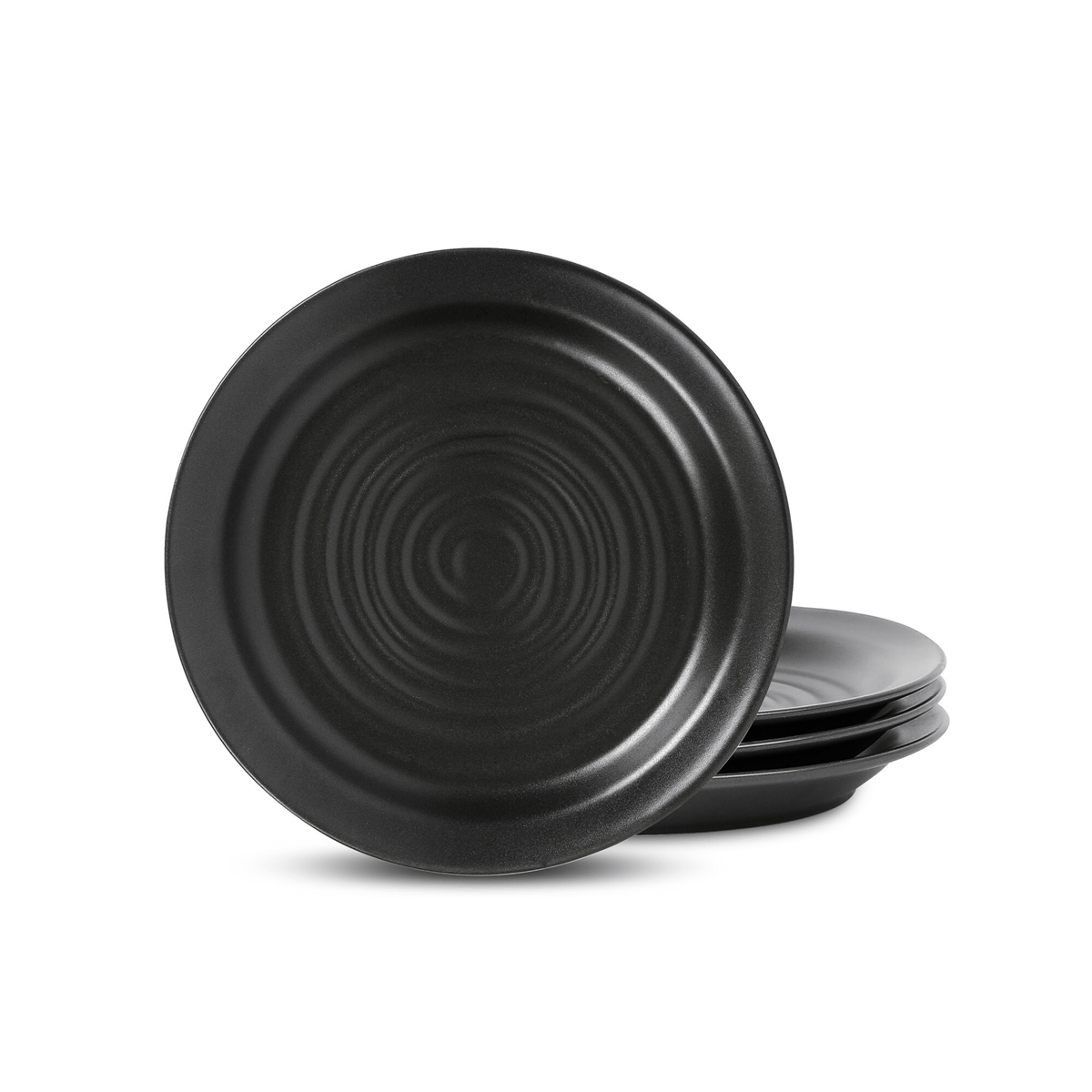 Stone Lain Orbit 4pc. Stoneware Salad Plate Set