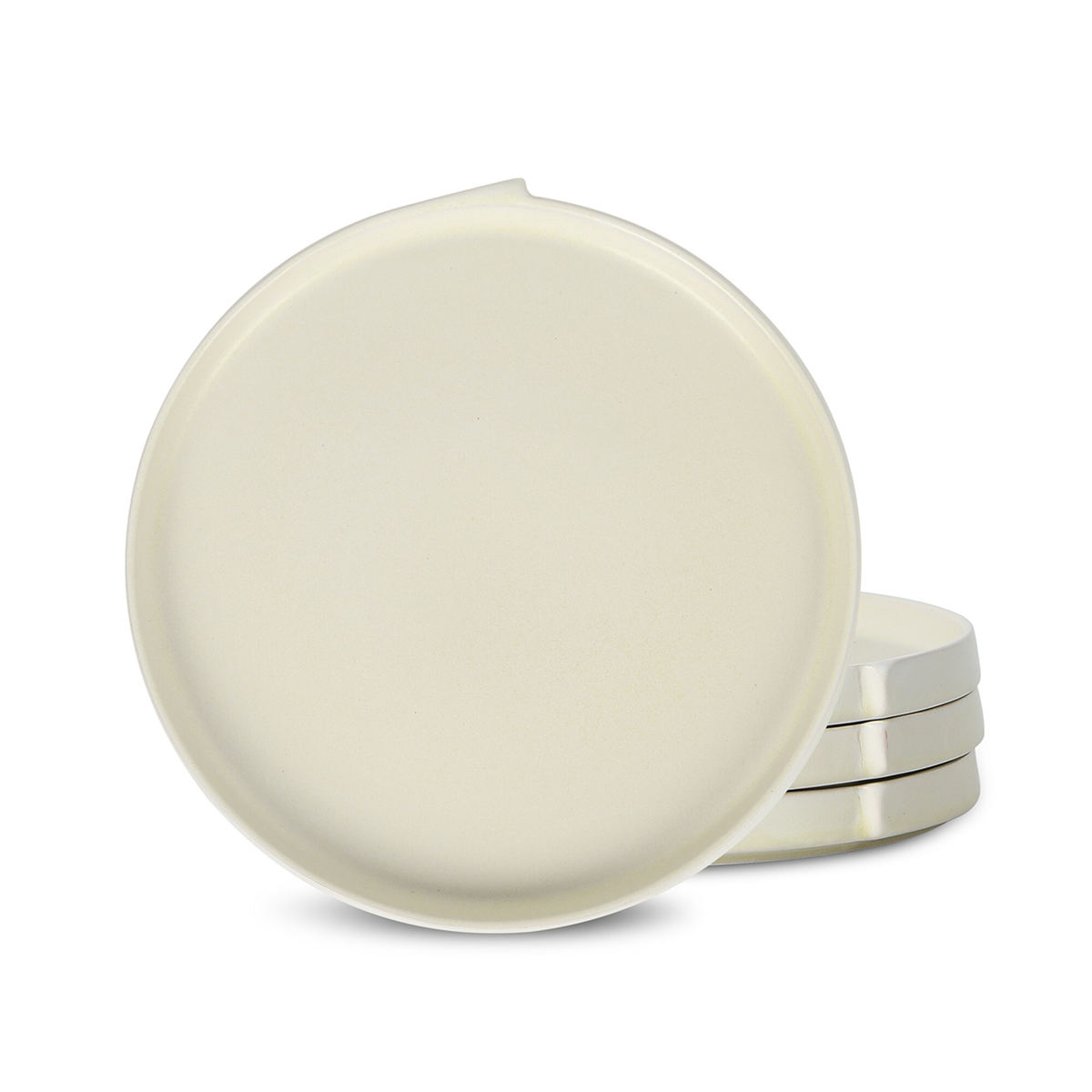 Click here for Stone Lain Bao 4pc. Modern Stoneware Dinner Plate... prices