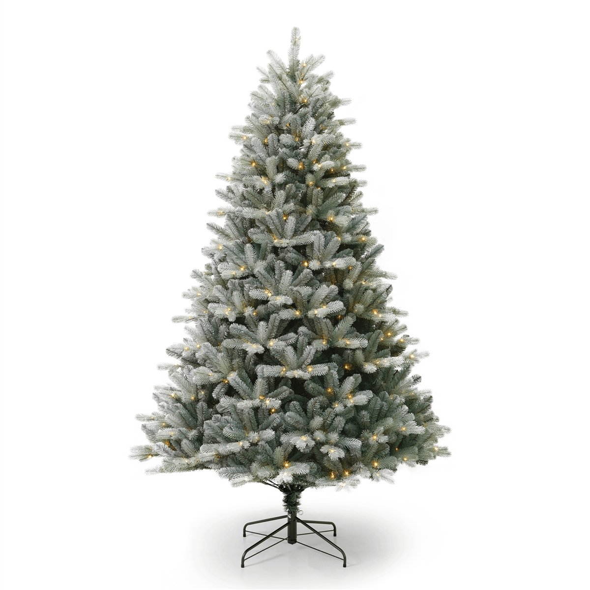 Seasonal Llc Blue Spruce 7.5 Tree Warm White Led Lights
