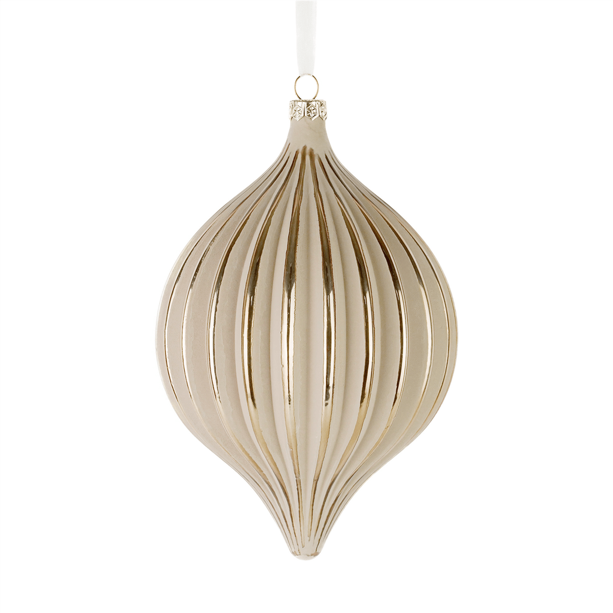 Click here for Seasonal LLC Gesso Onion Glass Christmas Ornaments... prices