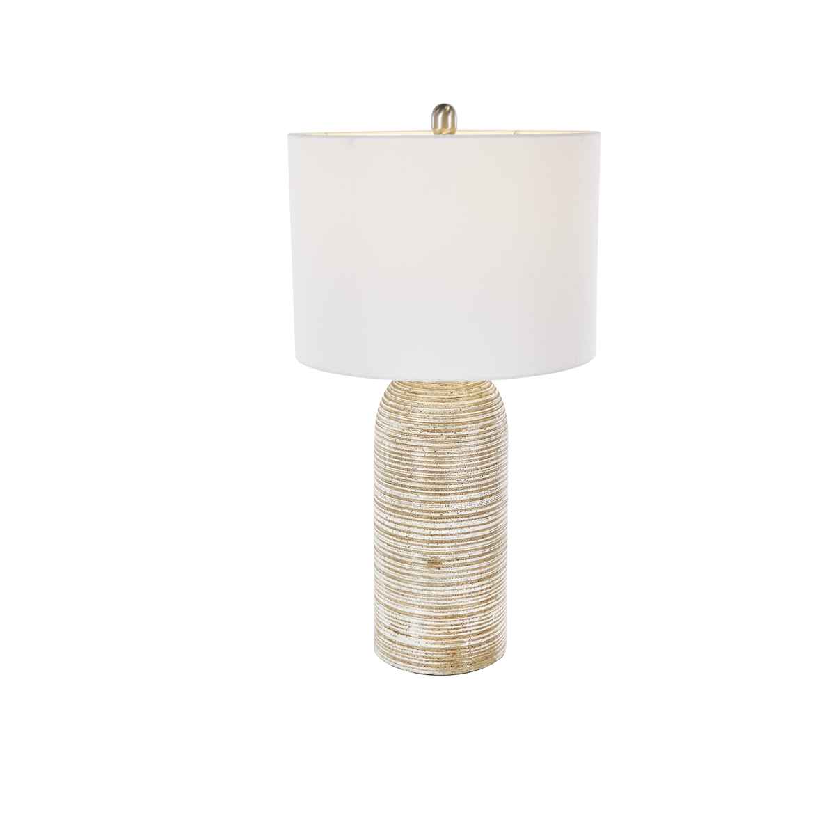 Click here for 9th & Pike(R) Farmhouse Brown Wood Table Lamp prices