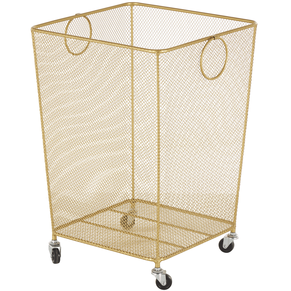 Click here for 9th & Pike(R) Modern Gold Metal Storage Cart prices