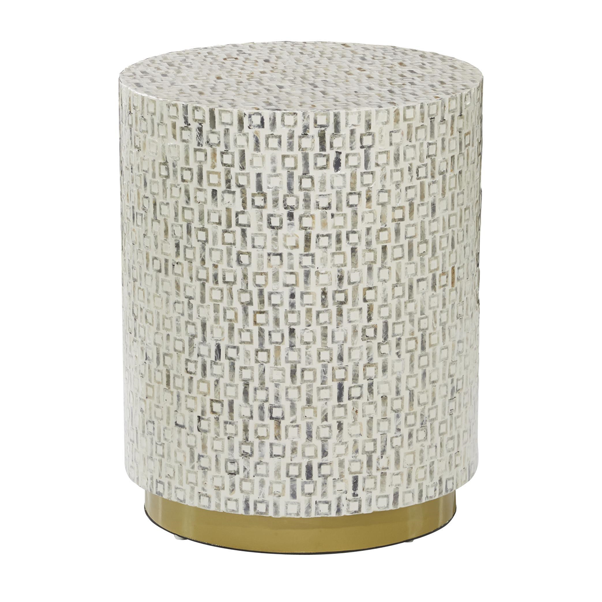 Click here for 9th & Pike(R) Contemporary White Mother of Pearl S... prices