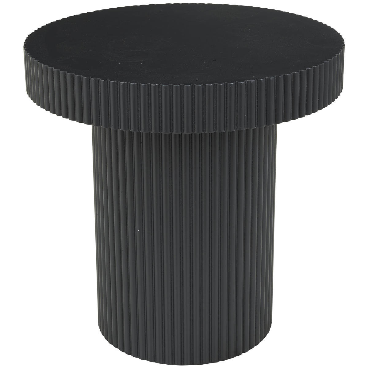 Click here for 9th & Pike(R) Modern Black Wooden End Table prices