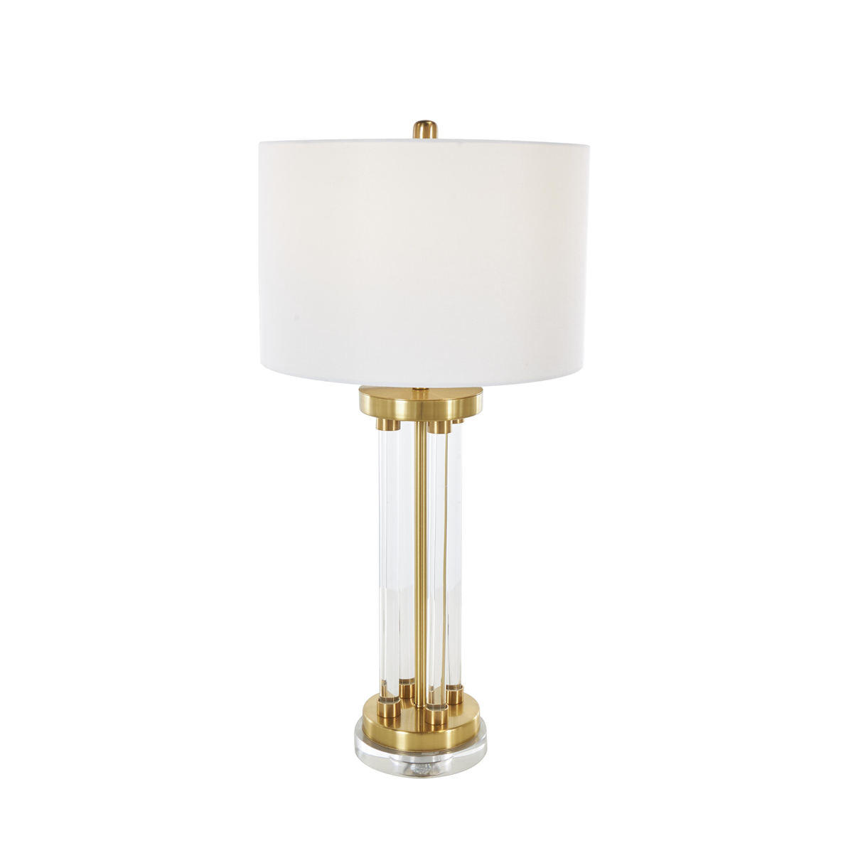 Click here for 9th & Pike(R) Glam Clear Crystal Table Lamp prices