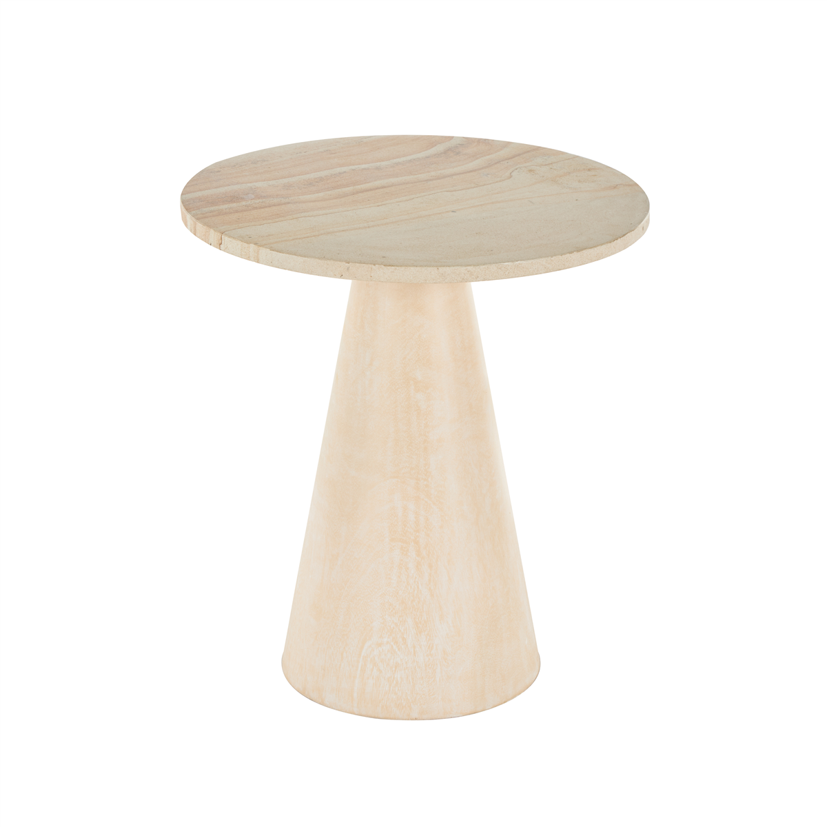 Click here for 9th & Pike(R) Traditional Cream Teak Wood End Tabl... prices