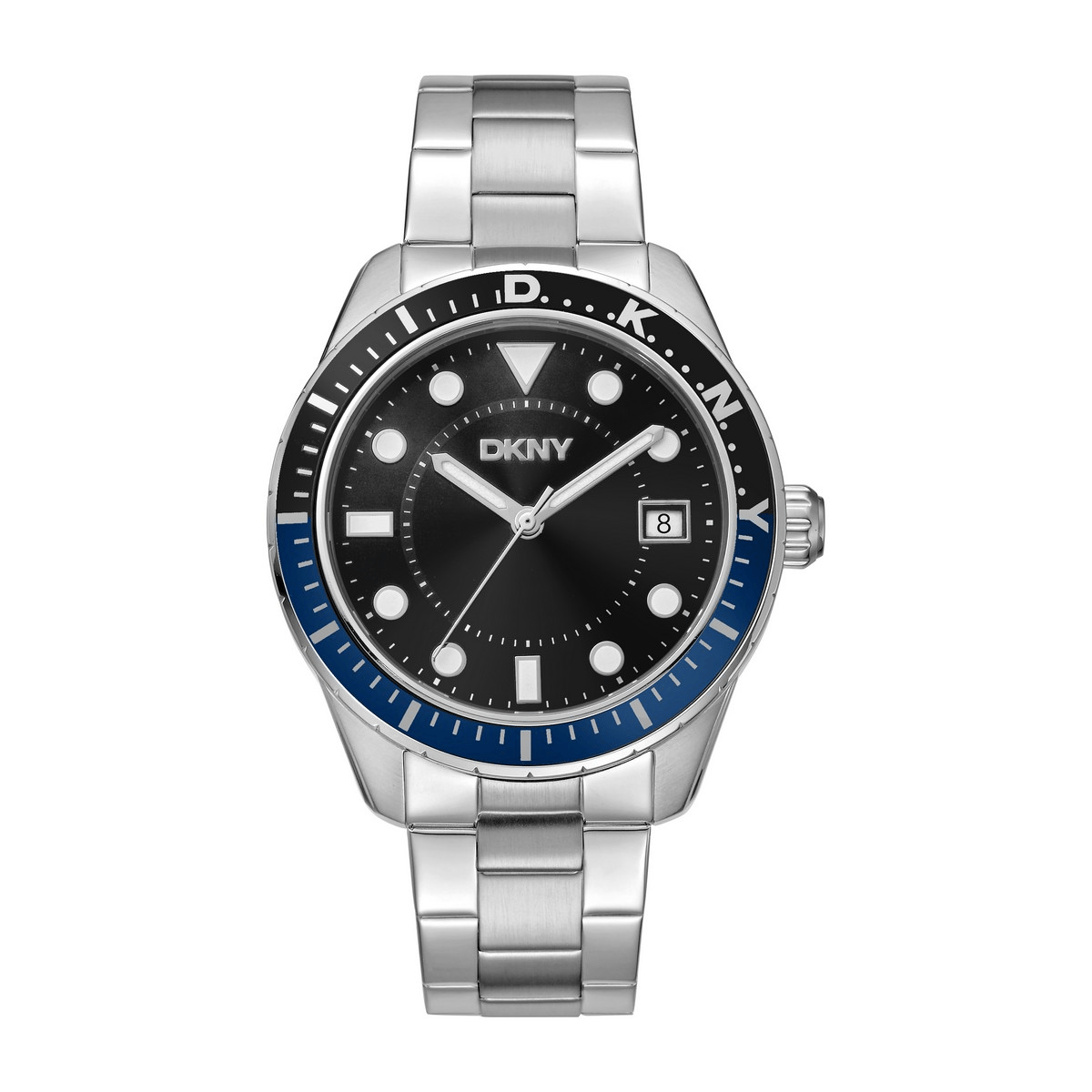 Click here for Mens DKNY Crosby Sport Black Dial Bracelet Watch -... prices