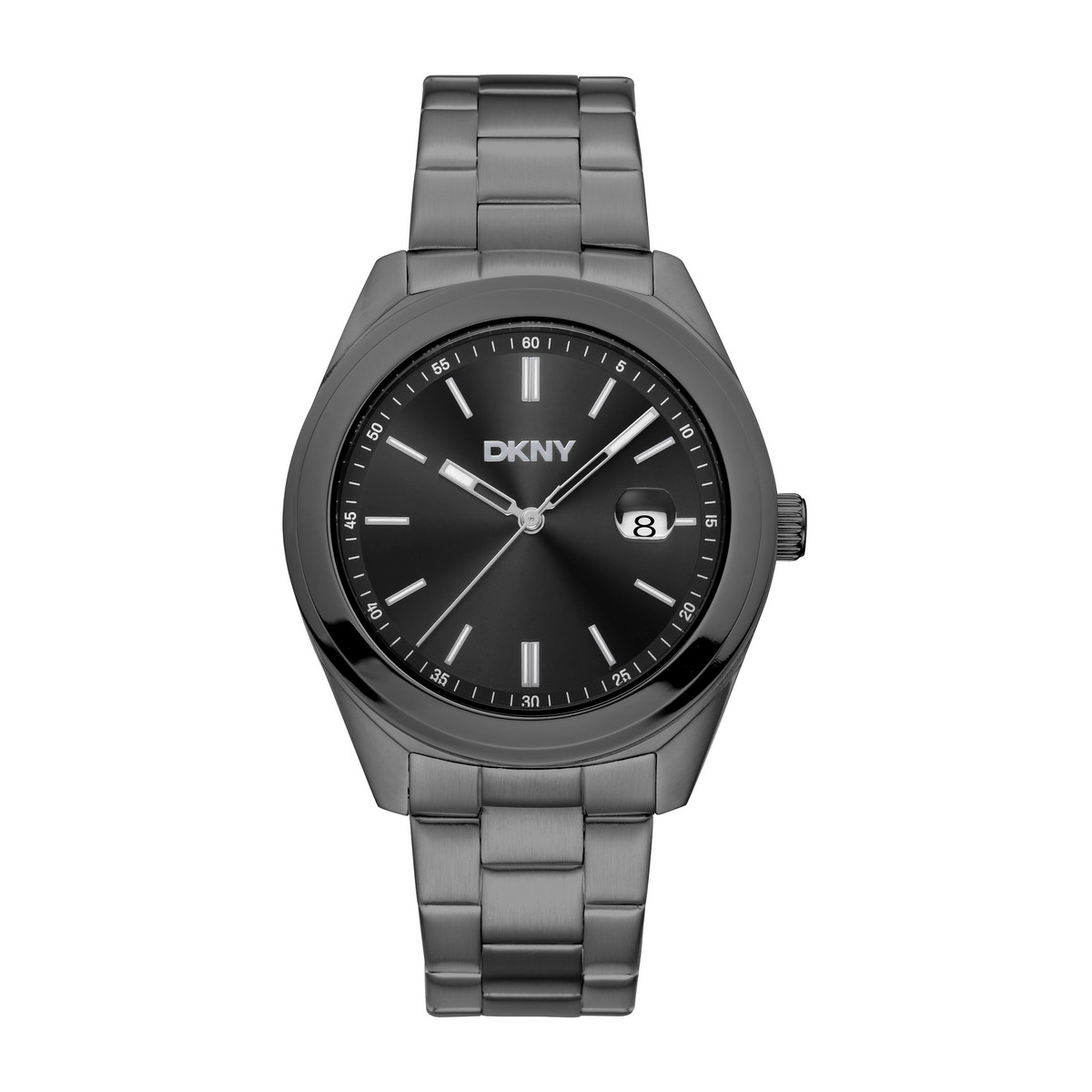 Click here for Mens DKNY Modernist Classics Gun Metal-Tone Watch... prices