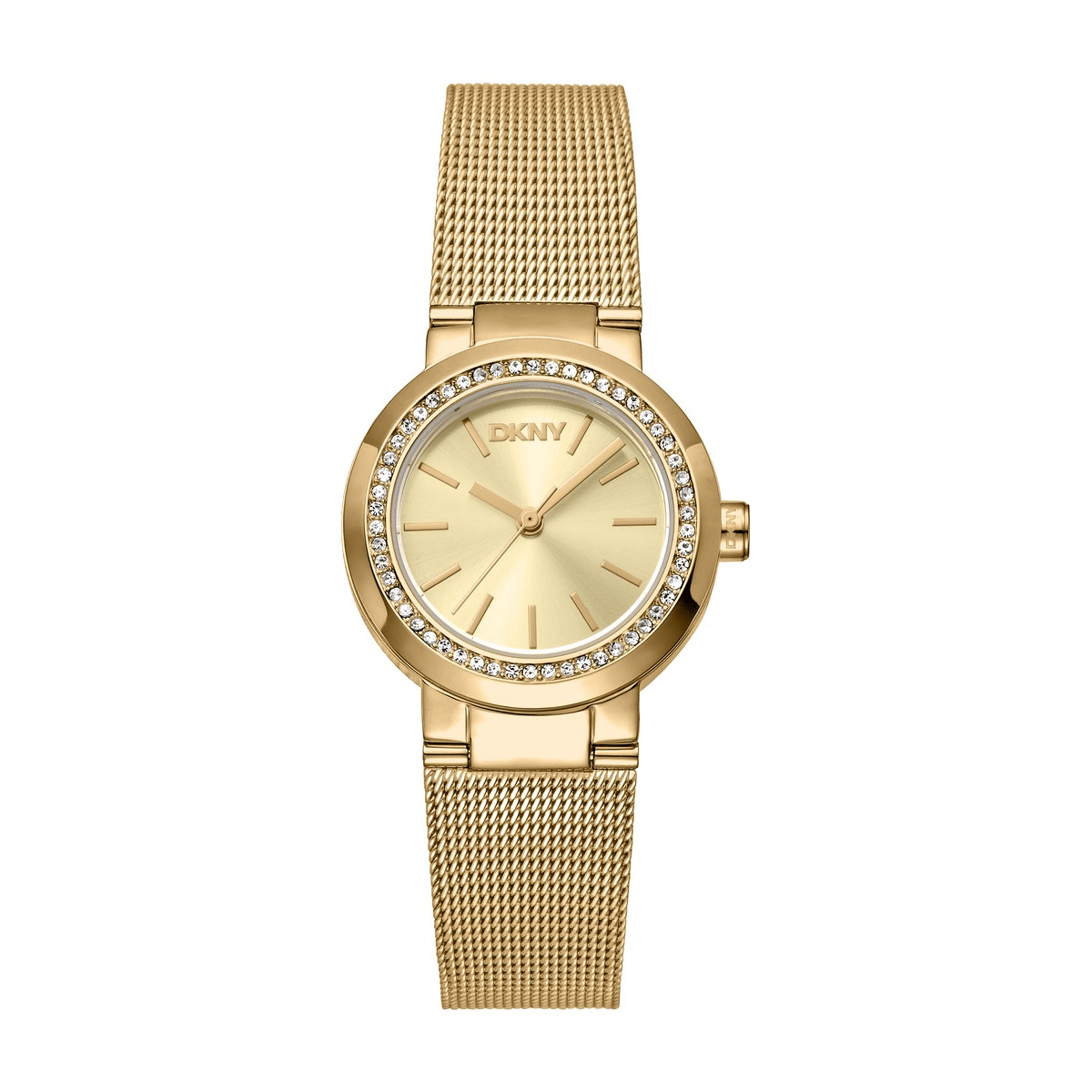 Click here for Womens DKNY Eastside Mini Champagne Dial Watch - D... prices
