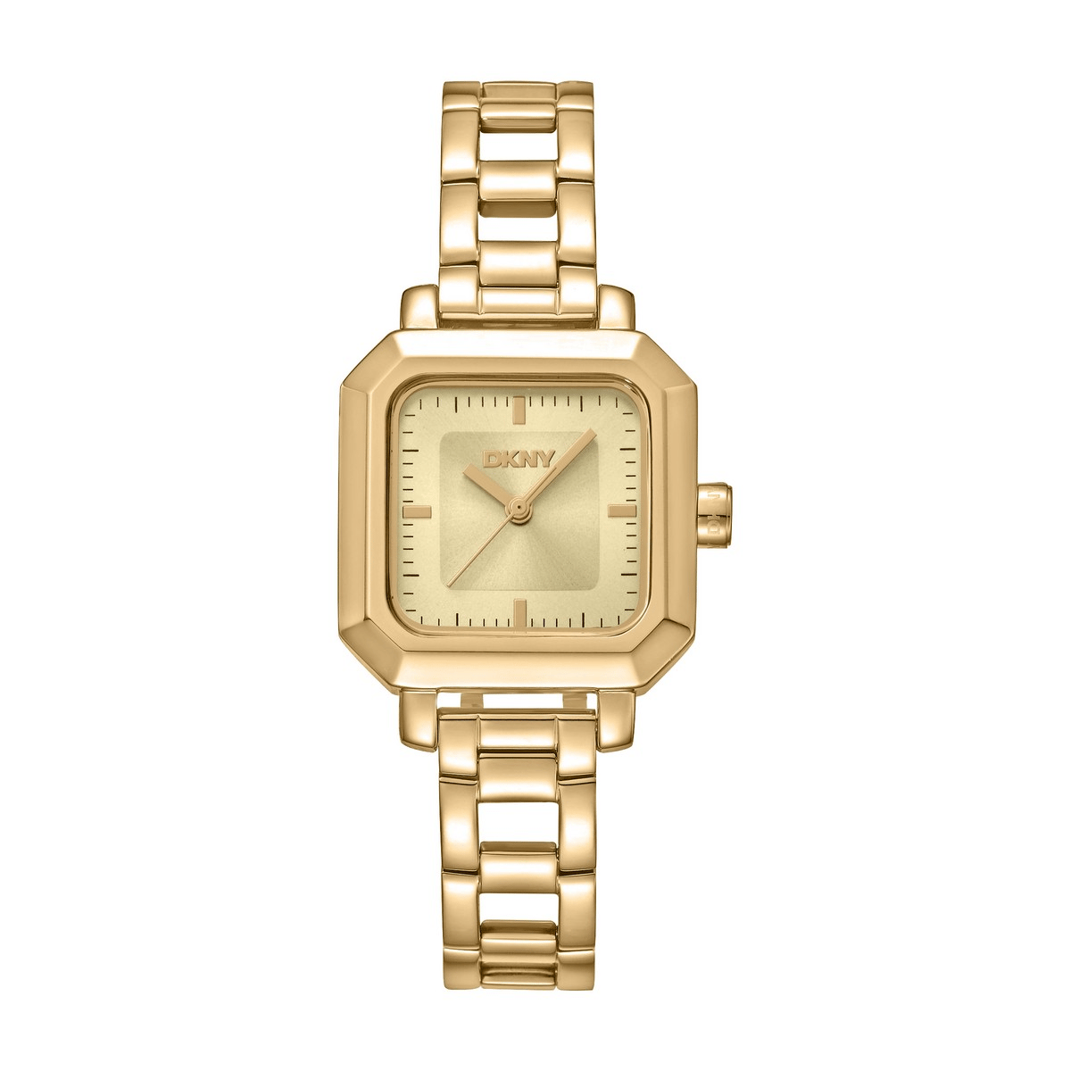 Click here for Womens DKNY Open Link Gold Tone Bracelet Watch - D... prices