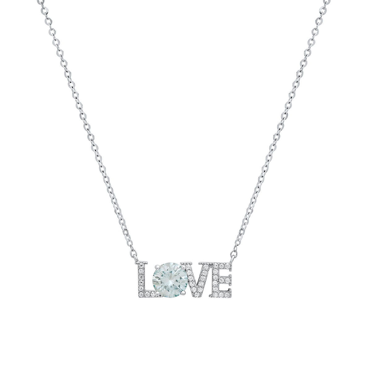 Click here for Saffron 1ctw. LOVE Turquoise Moissanite Diamond Pe... prices