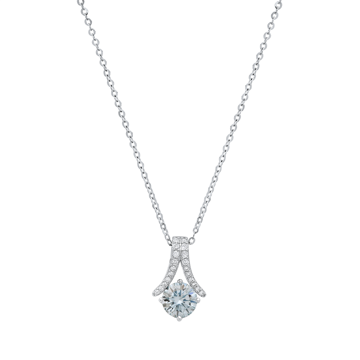 Click here for Saffron 1ctw. Arch Turquoise Moissanite Diamond Pe... prices