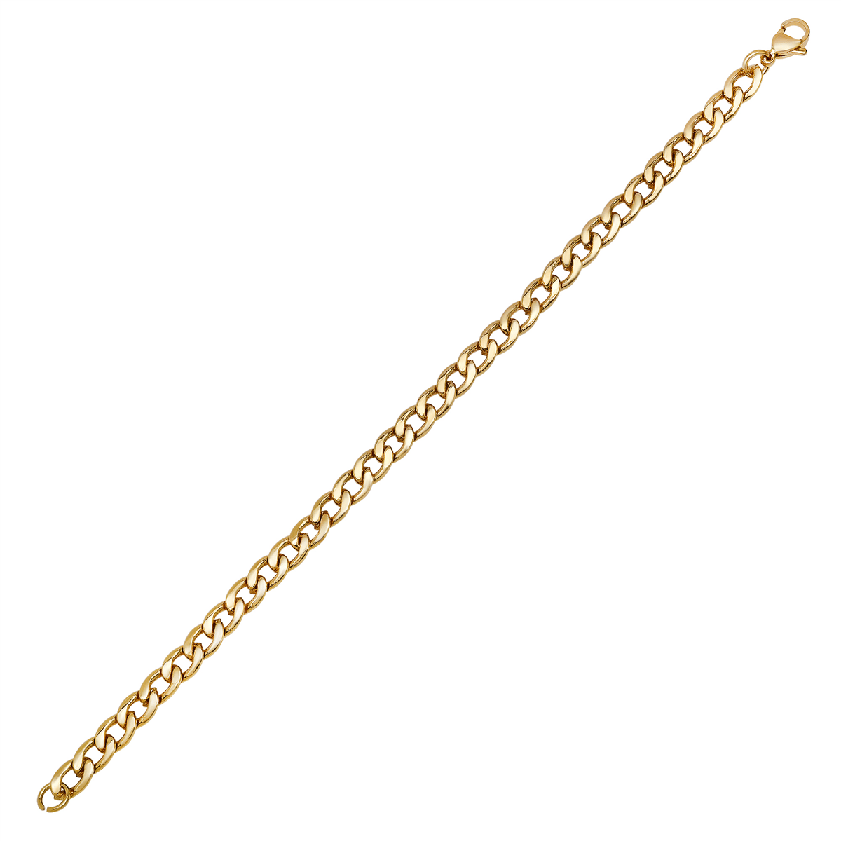 Click here for Mens Iron Saints 6mm Cuban Link 18kt. Gold Plating... prices