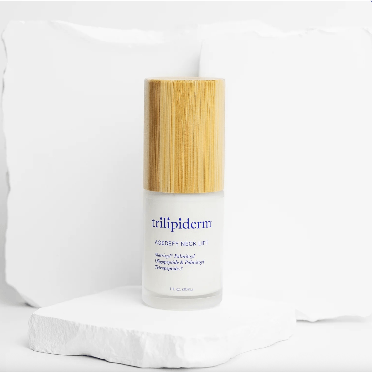 Click here for Trilipiderm(R) AgeDefy Neck Lift prices