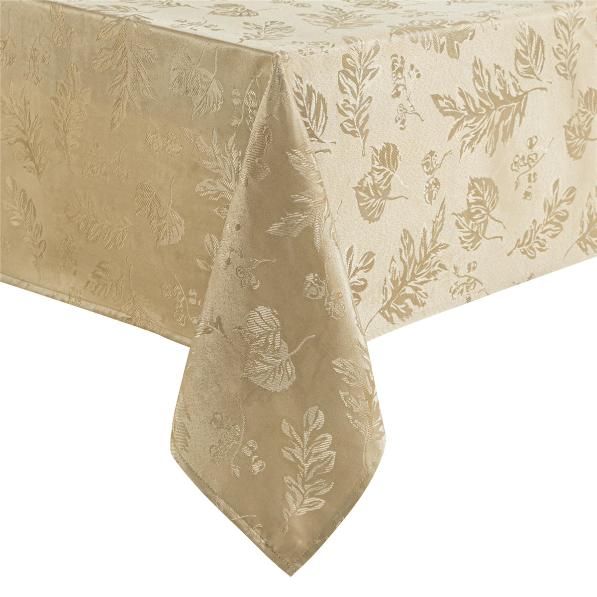 Click here for Threadmade Elegant Woven Leaves Jacquard Damask Ta... prices