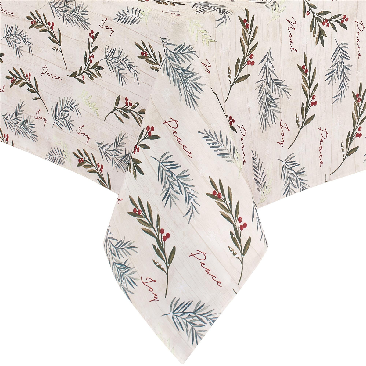 Click here for Threadmade Holiday Tree Trimmings Tablecloth prices