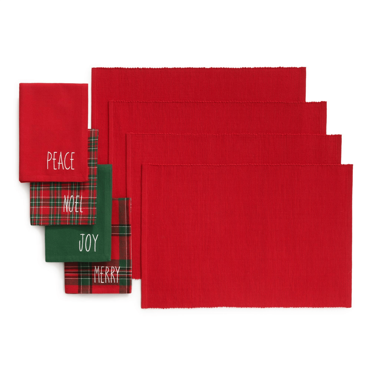 Click here for Threadmade Christmas Sentiments Placemats & Napkin... prices
