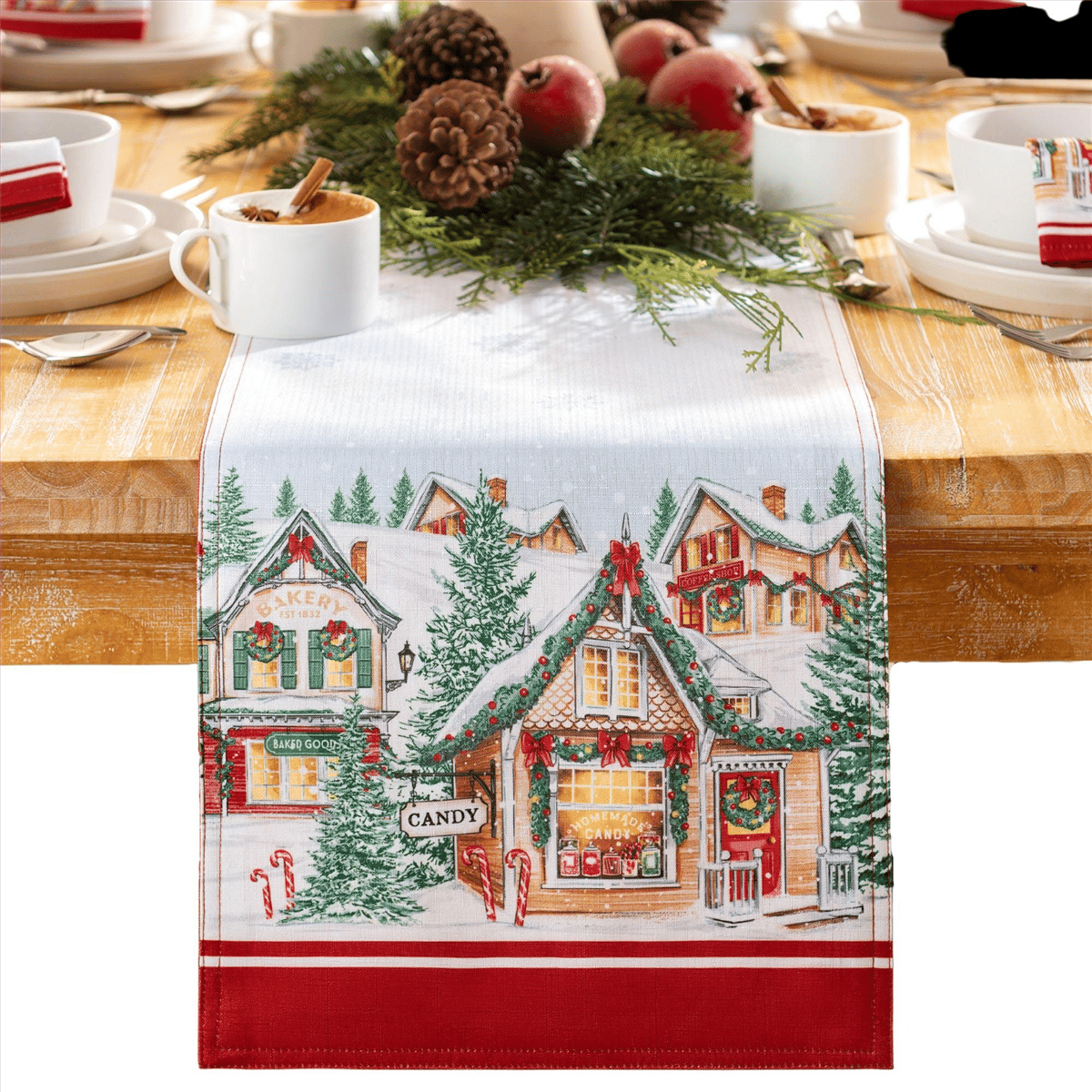 Click here for Threadmade Storybook Christmas Village Holiday Tab... prices