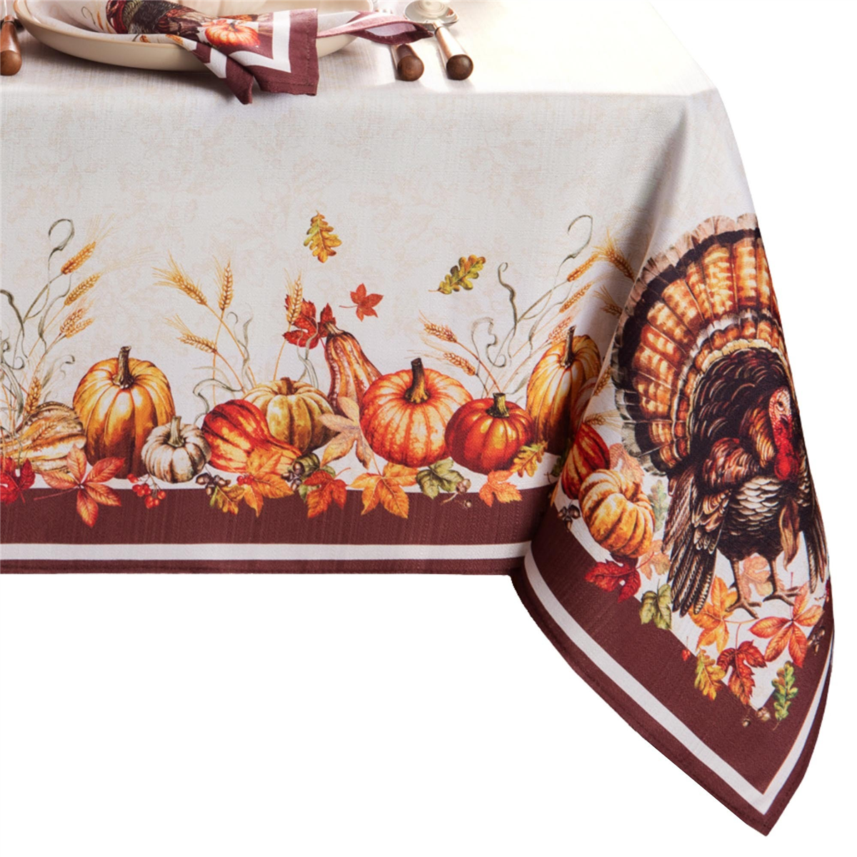 Click here for Threadmade Autumn Heritage Turkey Engineered Table... prices