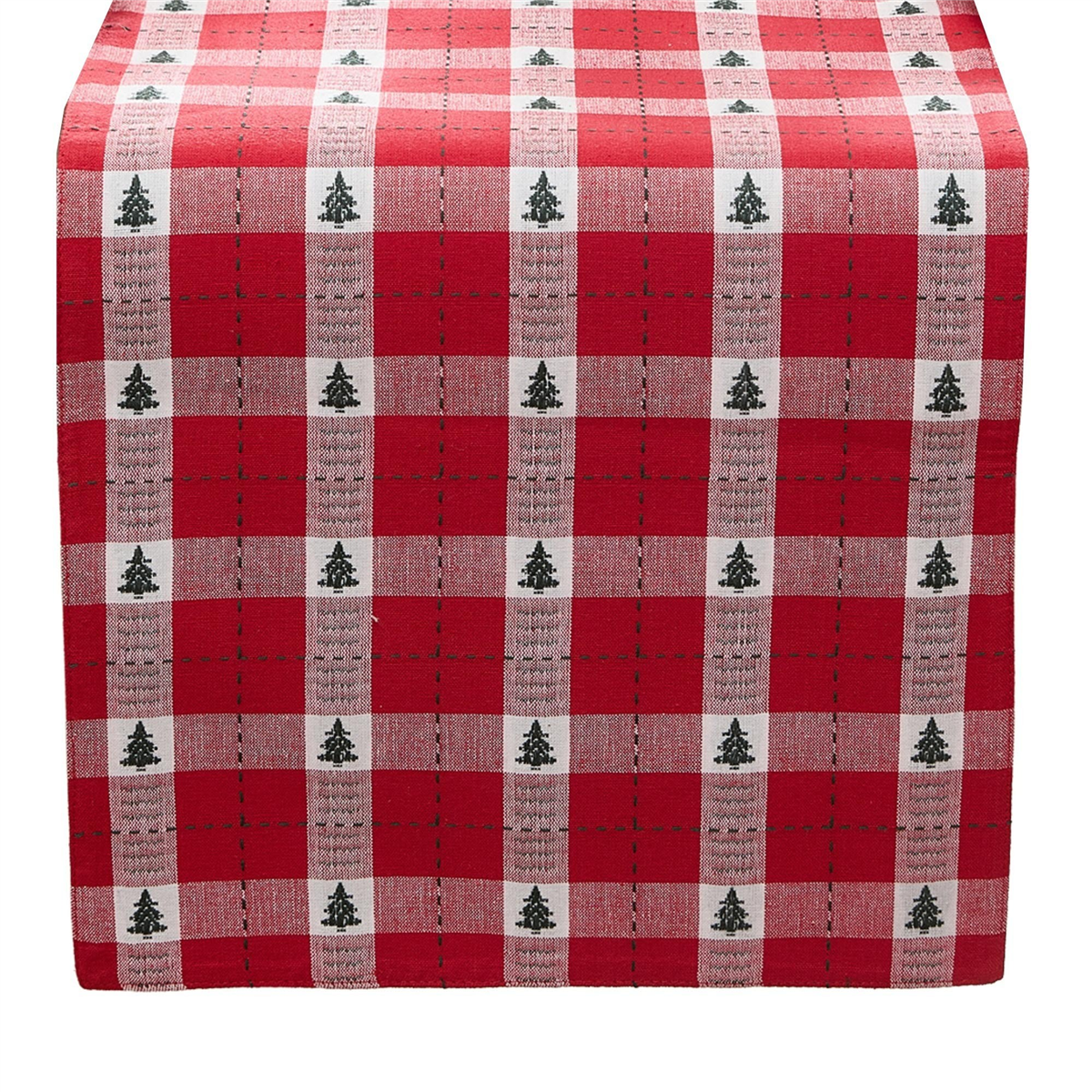 Click here for Threadmade Sherwood Tree Dobby Cotton Table Runner prices