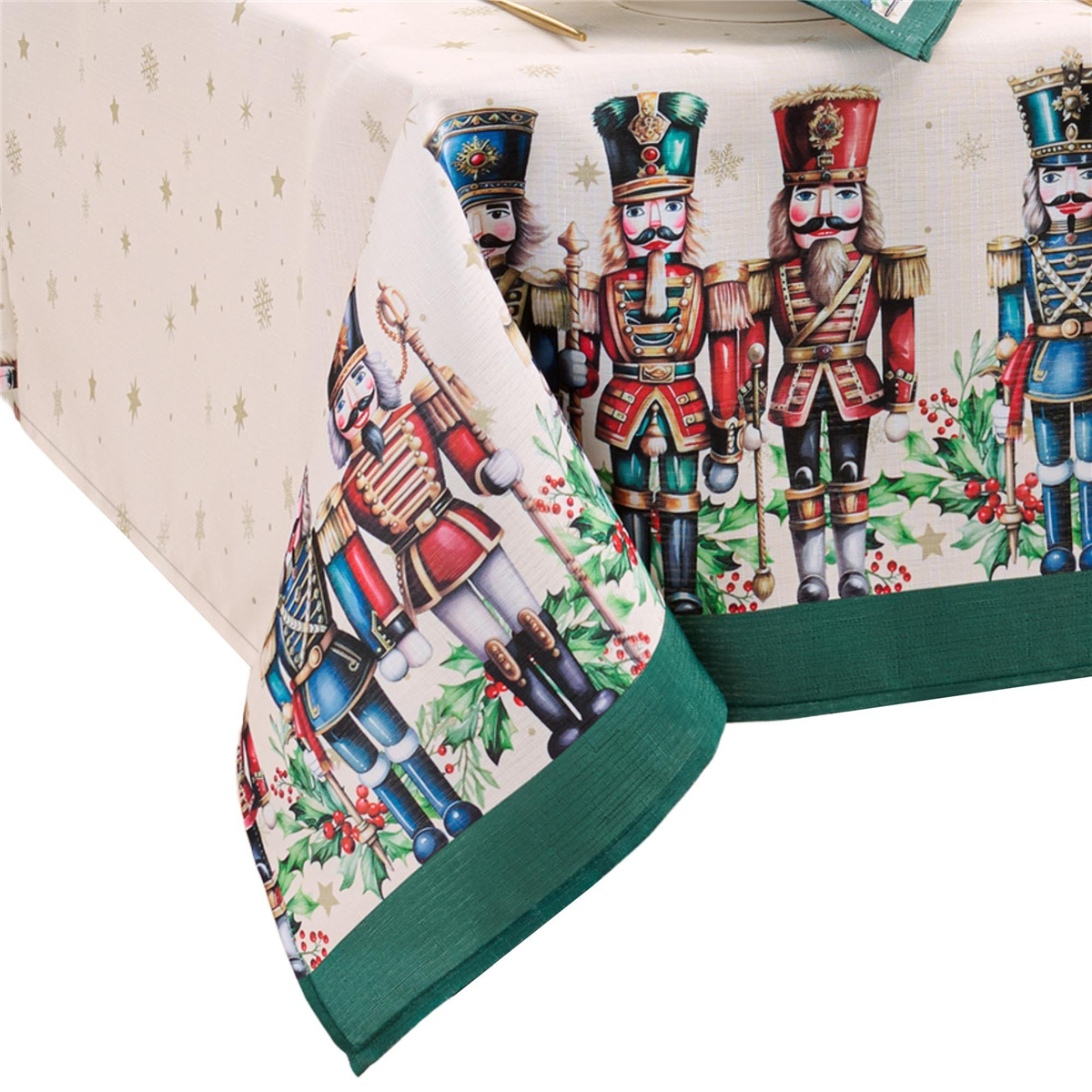 Threadmade Royal Nutcracker Tablecloth