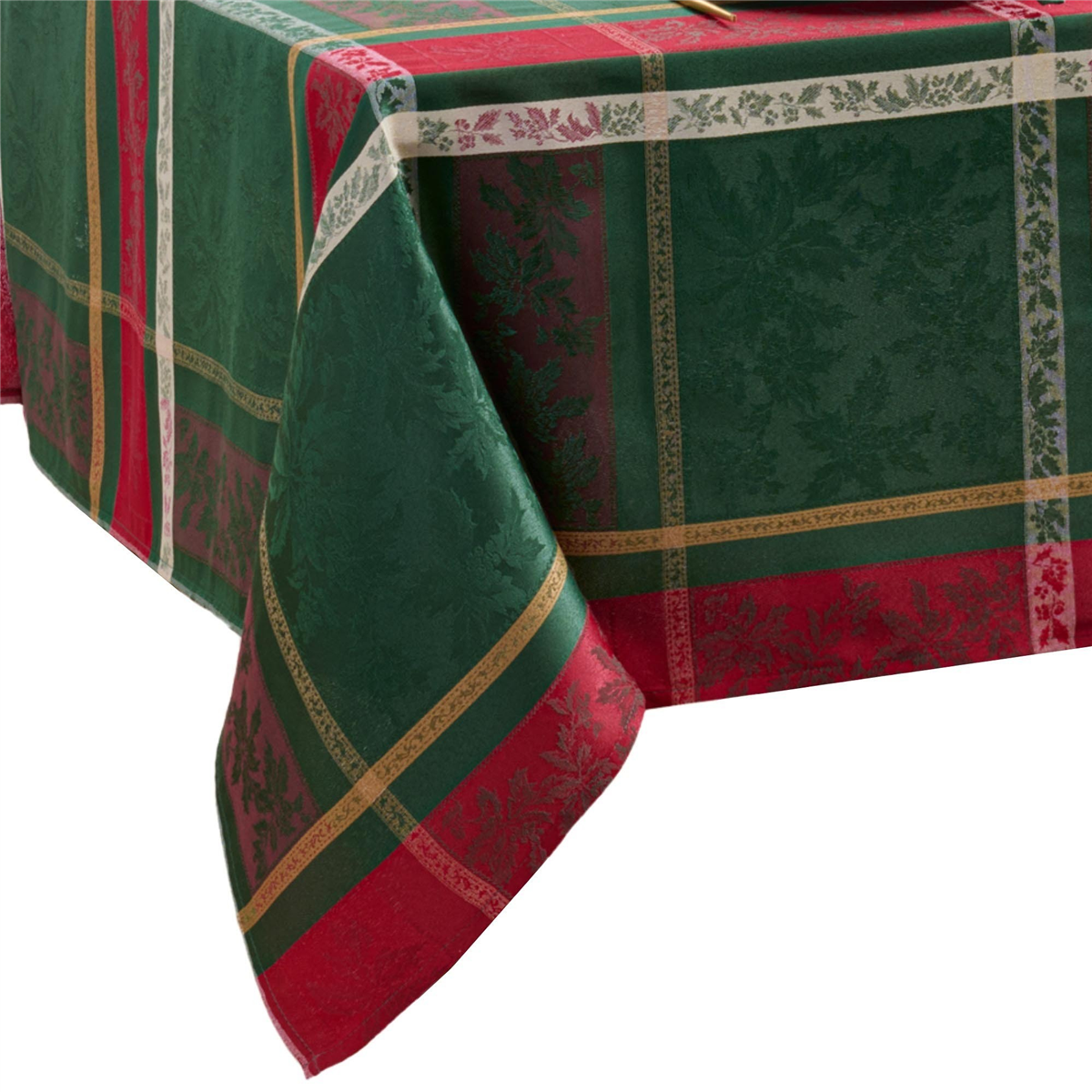 Threadmade Merry & Festive Jacquard Tablecloth