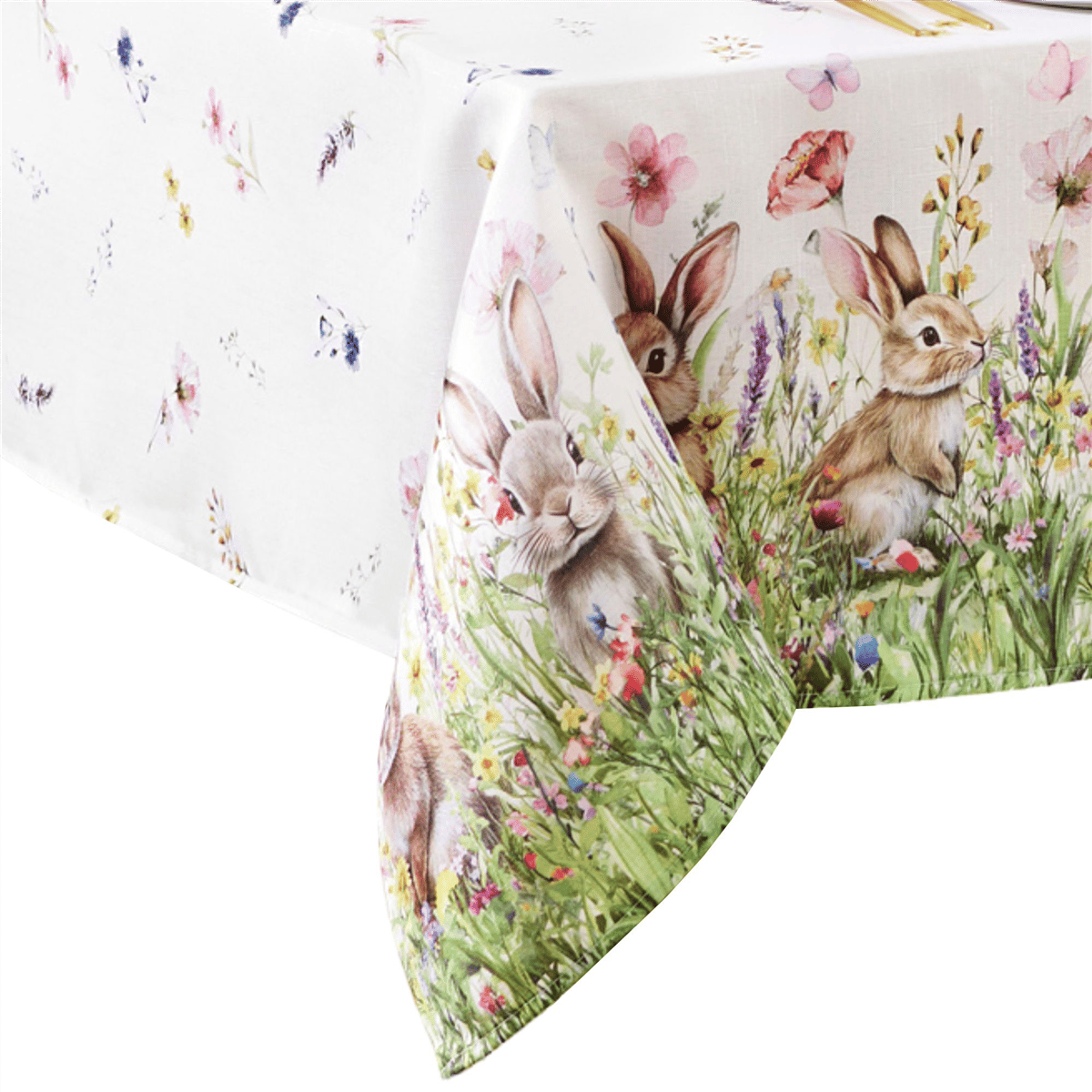 Click here for Threadmade Bunny Blossom Easter Tablecloth prices