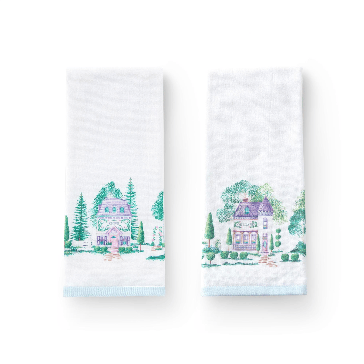 Lenox(R) Spice Village Kitchen Towels - Set of 2