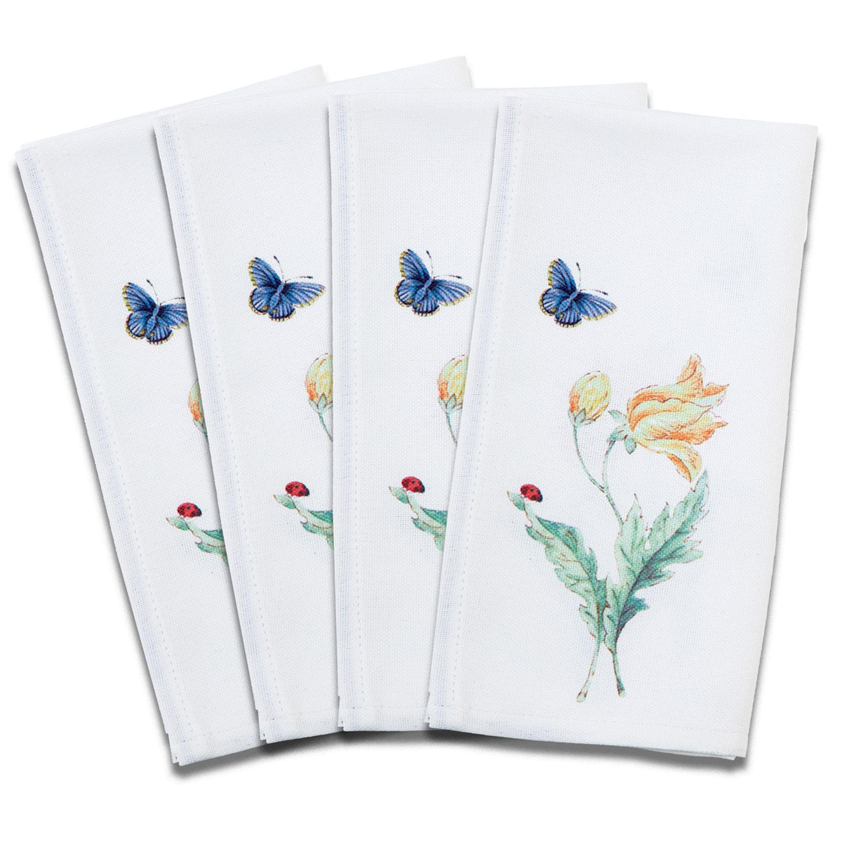 Click here for Lenox(R) Butterfly Meadow Garden Napkins - Set of... prices