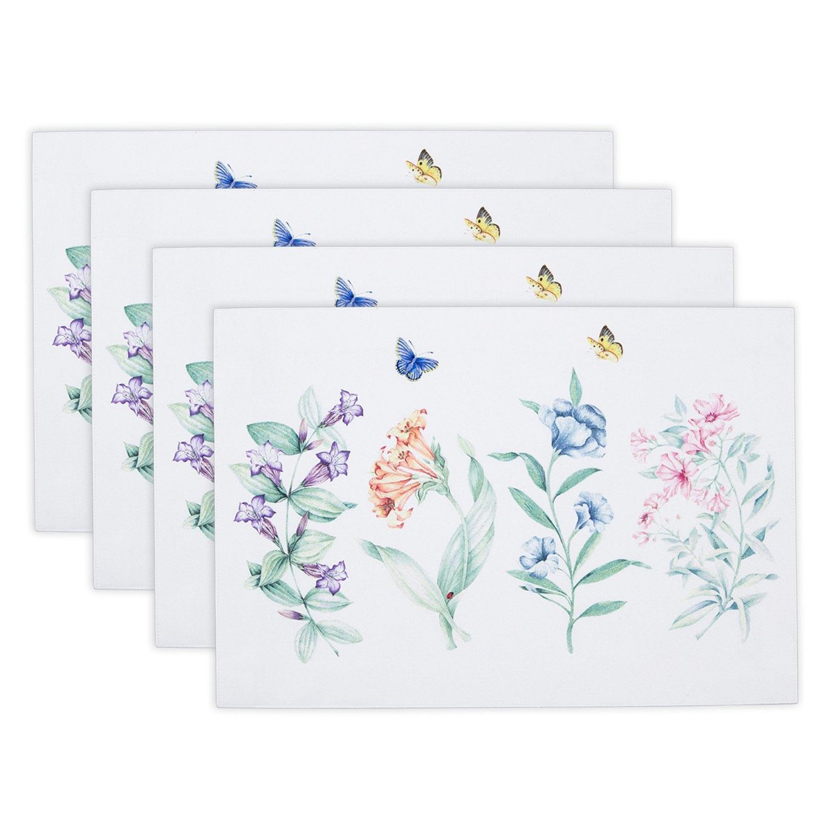 Click here for Lenox(R) Butterfly Meadow Garden Placemats - Set o... prices