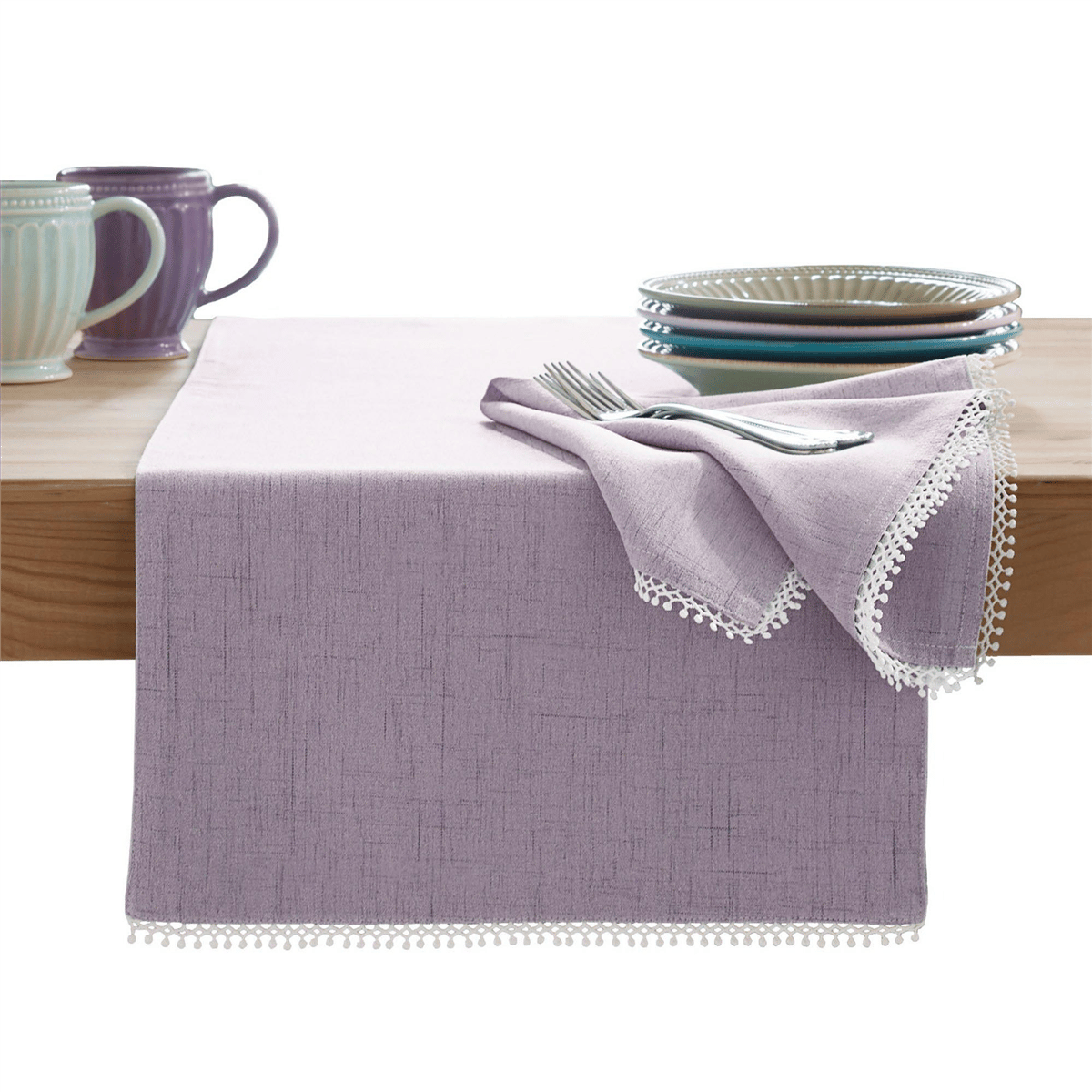 Click here for Lenox(R) French Perle(tm) Solid Table Runner prices
