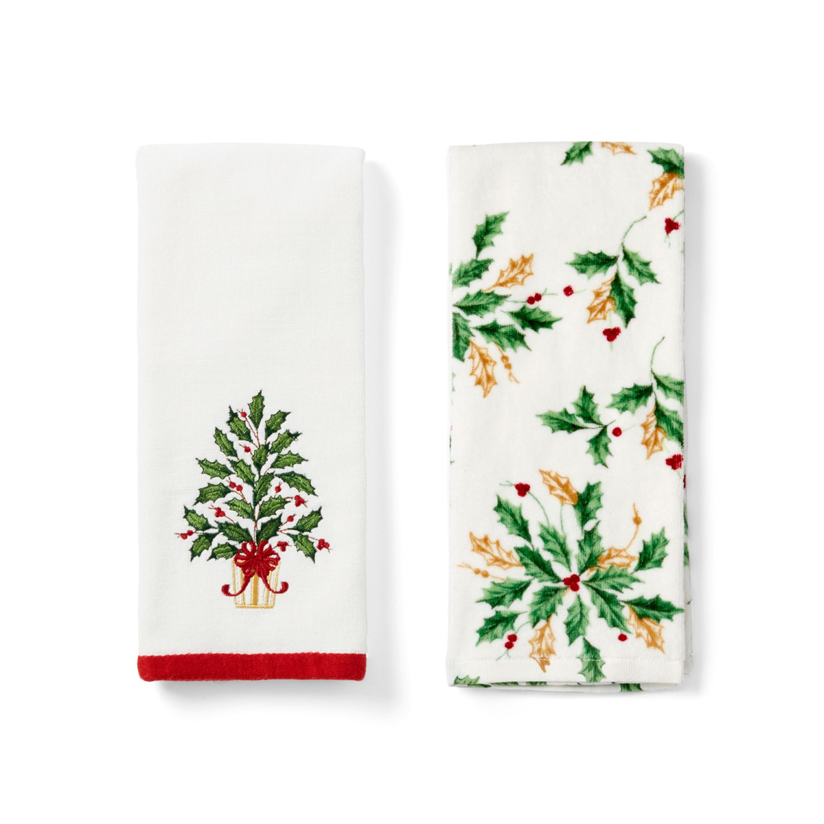 Click here for Lenox(R) Holiday Tree Kitchen Towels - Set of 2 prices