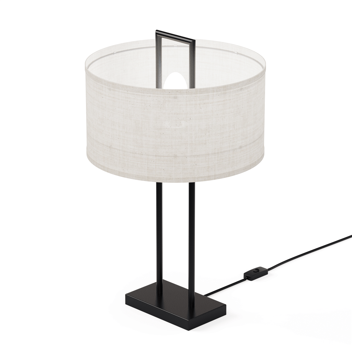 Click here for Infibrite 25in. Modern Structure Table Lamp with T... prices