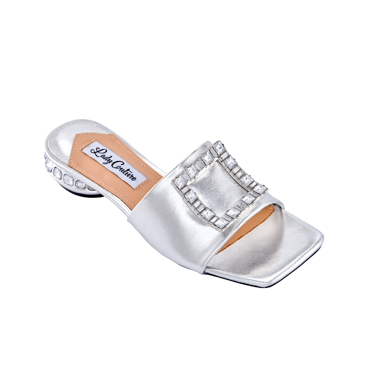 Click here for Womens Lady Couture(R) Amore Buckle Slides prices